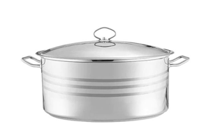 Table Pride 15L Stainless Steel Shallow Pot — Esaaks